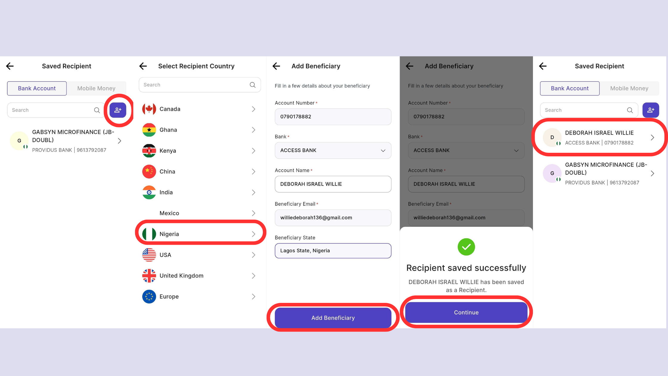 How To Send CAD To NAIRA Mobile Africhange
