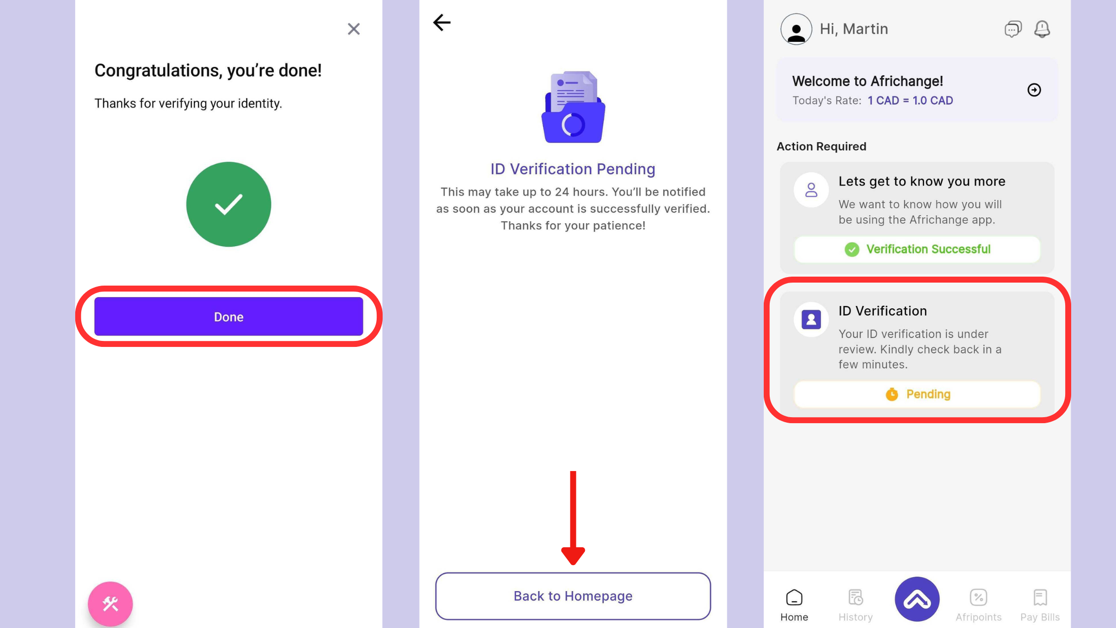 How to Complete Your Verification on Africhange – Africhange
